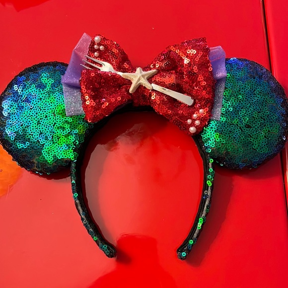 Accessories | Little Mermaid Light Up Mouse Ears | Poshmark